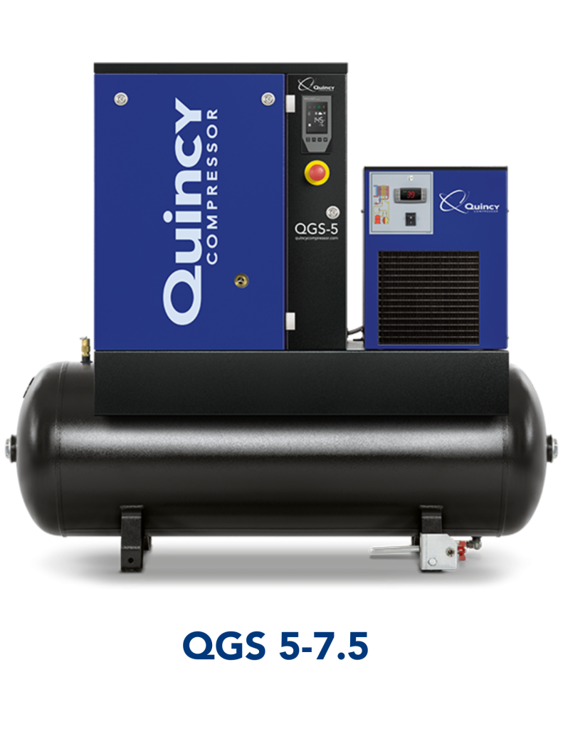 QGS 15 HP Rotary Screw Air Compressor | Quincy Compressor
